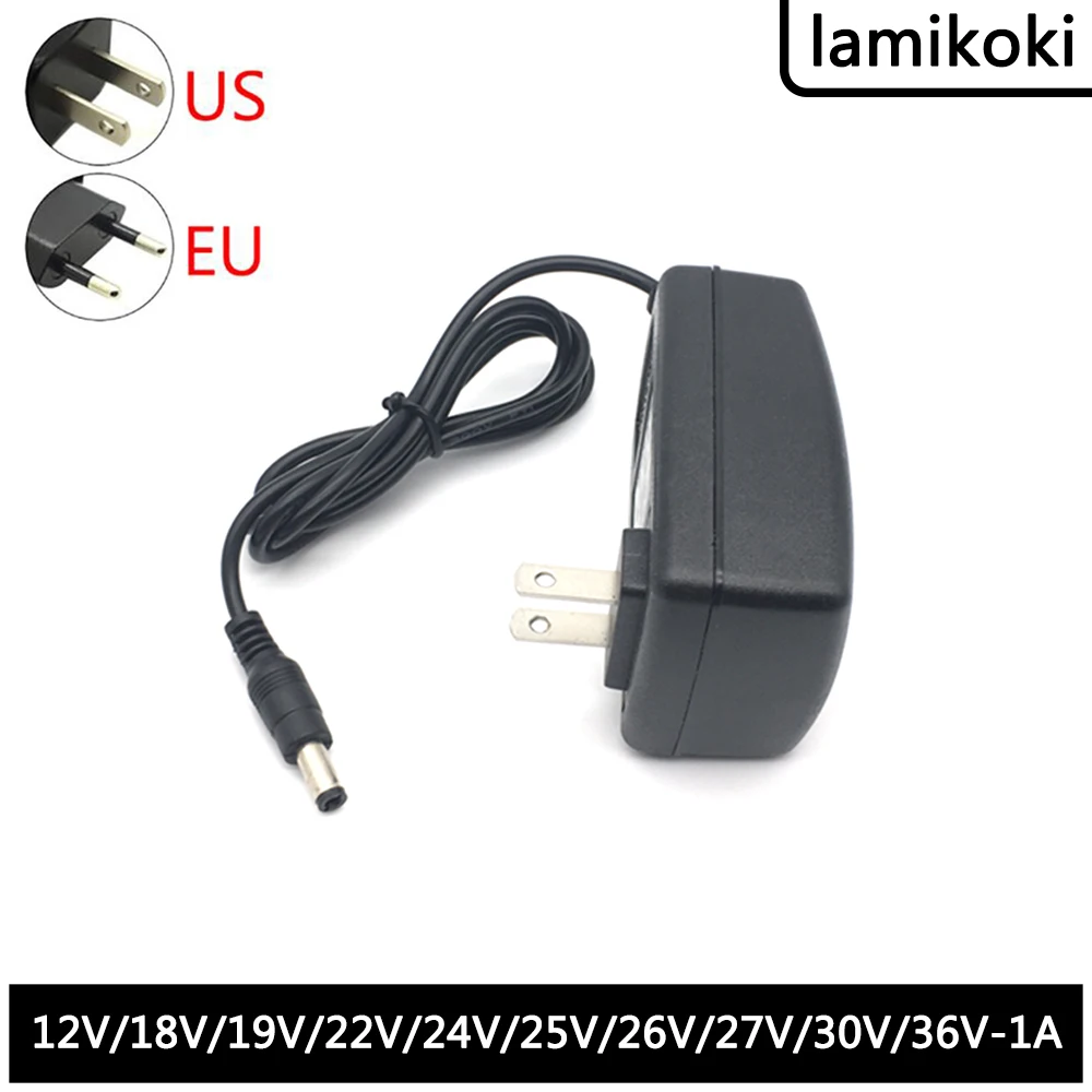 스위핑 로봇 진공 청소기 전원 코드, 충전기, 12V, 18V, 19V, 1A, 22V, 24V, 25V, 26V, 27V, 30V, 36V| | - AliExpress