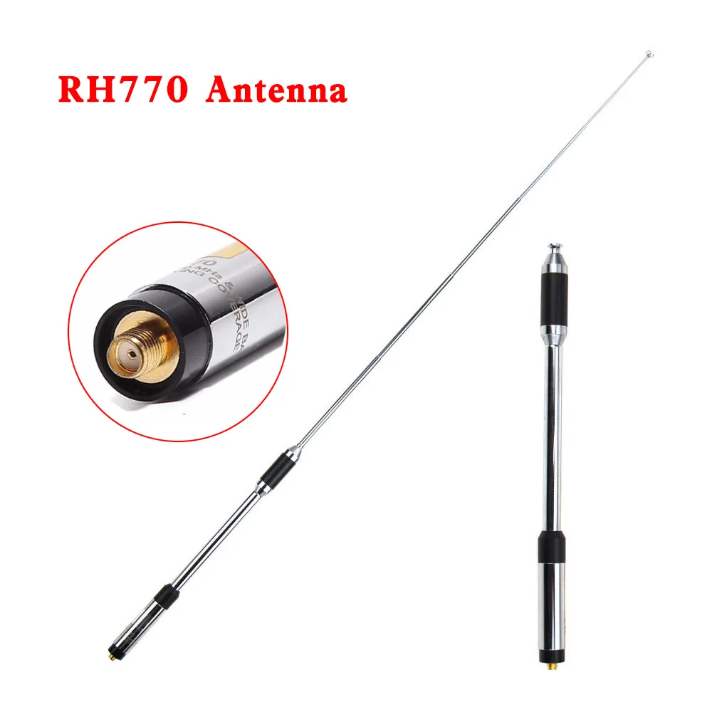 New-RH770-Dual-Band-144-430MHz-High-Gain-SMA-Female-Telescopic-Handheld-Radio-Antenna-for ...