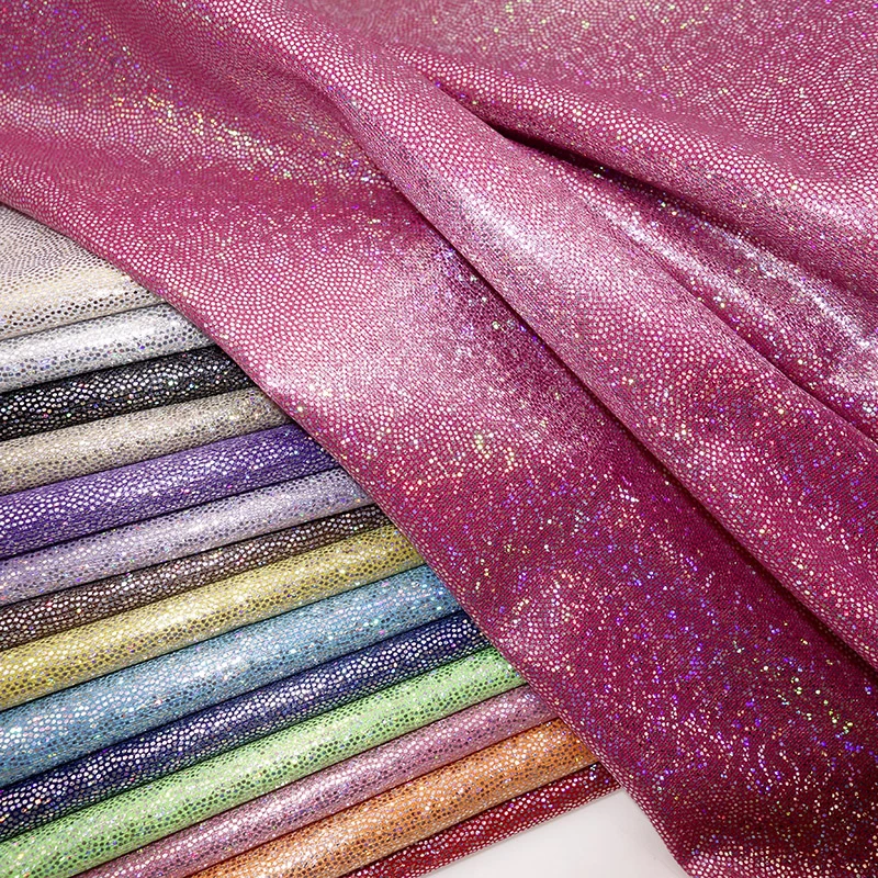 150cm Breit Glitter Laser Polyester Stoff Schillernden Holographische ...