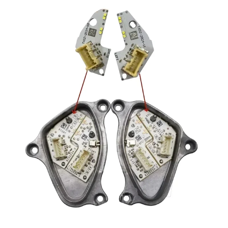OE# 5F0941475A 5F0941476A White DRL LED Boards For 2017 2018 2019 2020 ...
