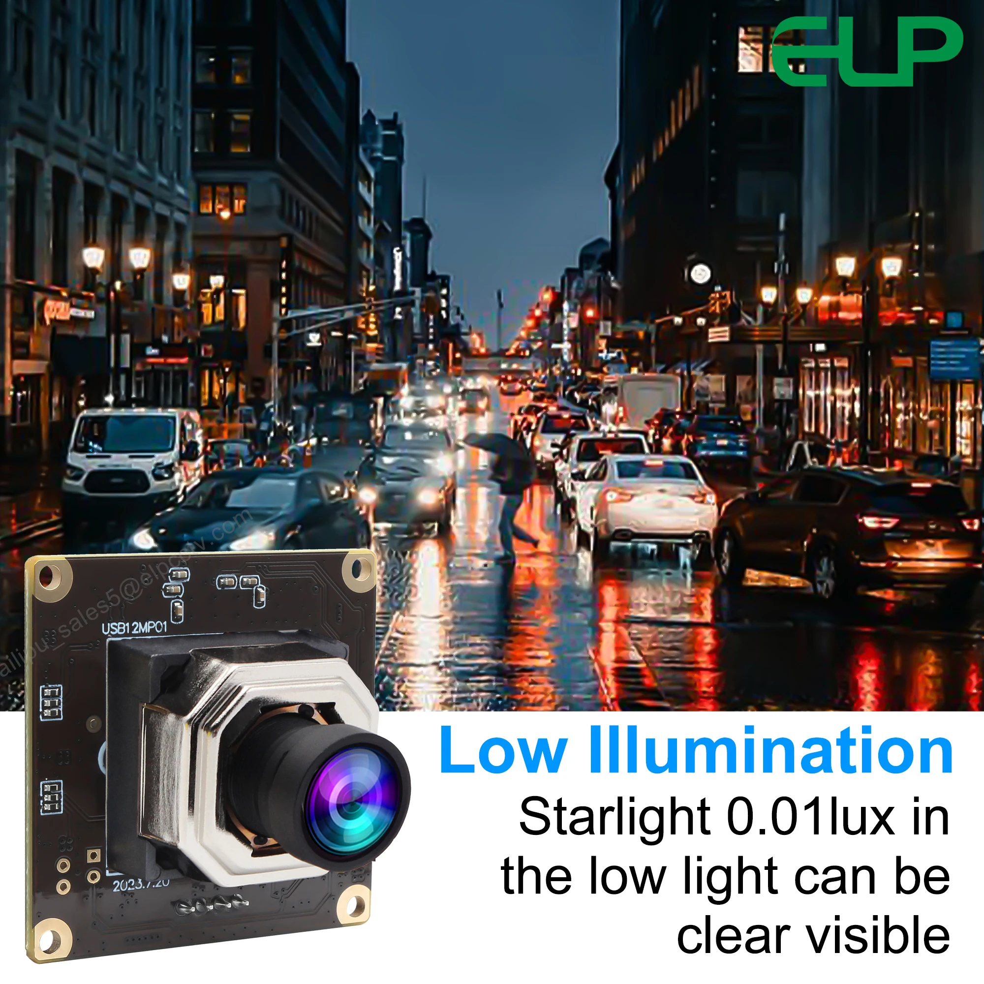 ELP 12MP Autofocus USB Camera Module High Speed 120FPS 1080P 30FPS ...