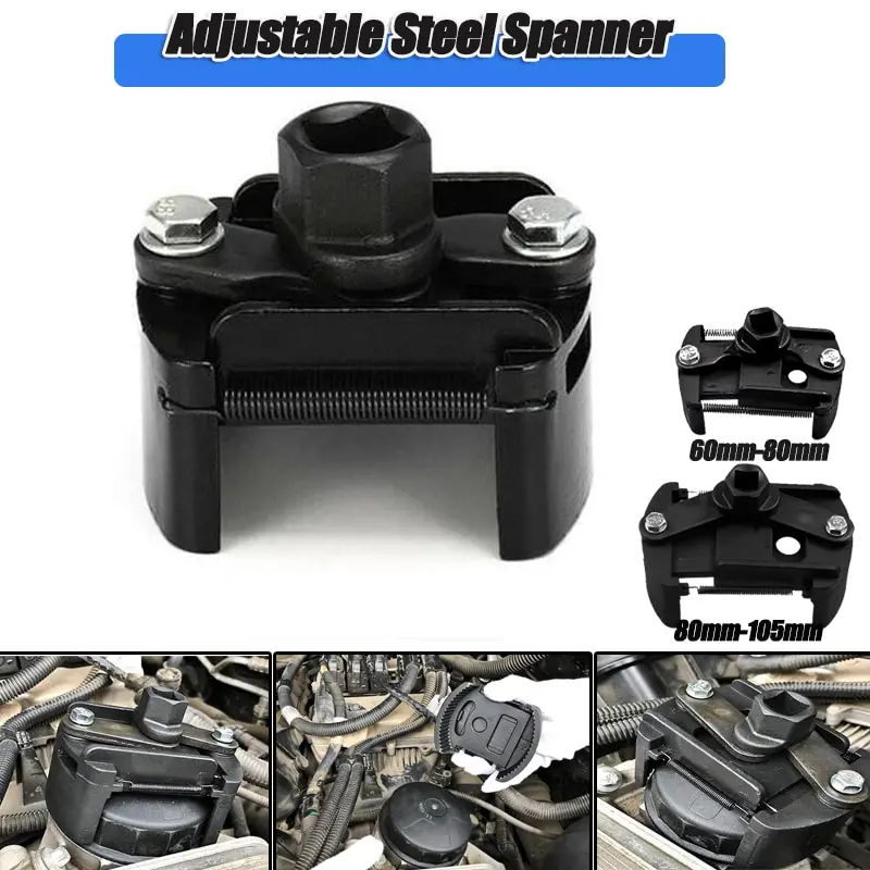 Universal-Adjustable-Oil-Filter-Wrench-Tool-60-105mm-Car-Repair ...