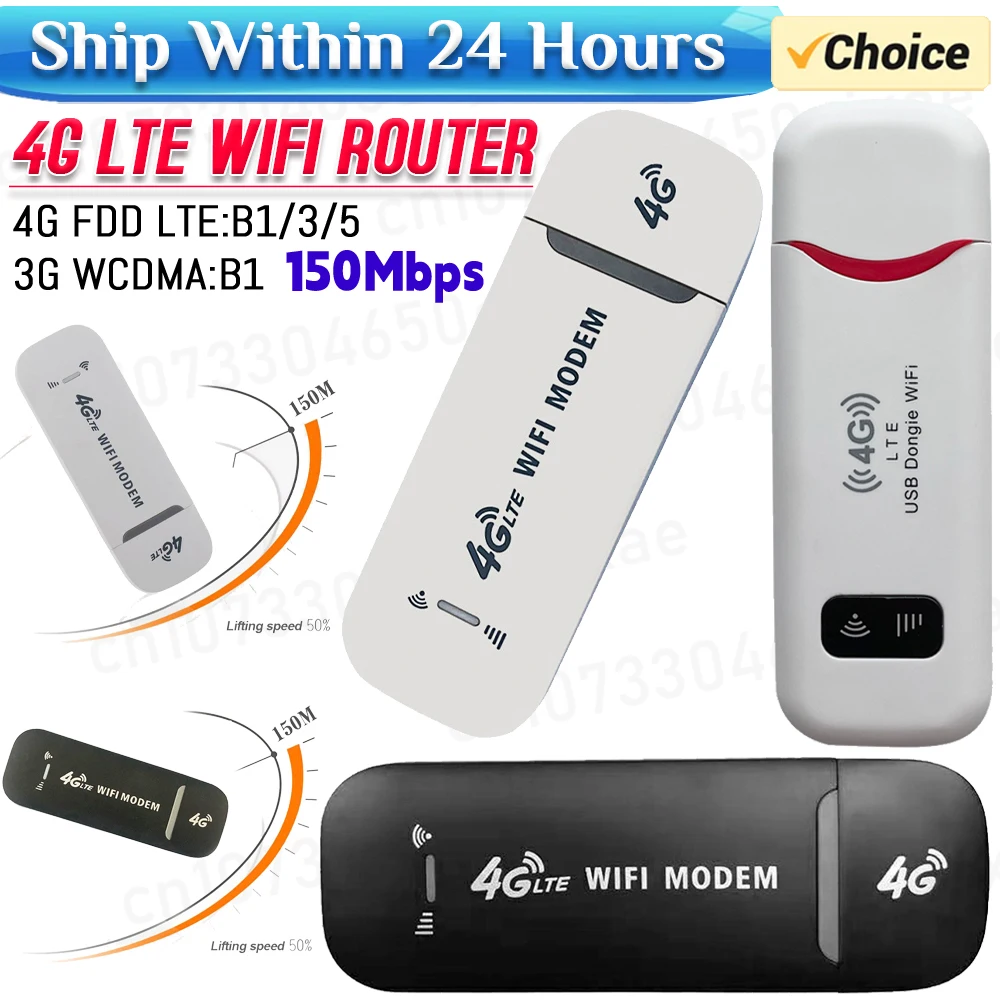 4G-LTE-Wireless-USB-Dongle-Mobile-Broadband-150Mbps-Modem-Stick-4G-Sim ...
