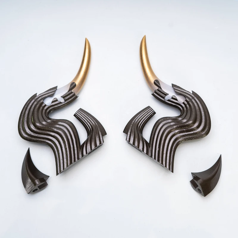 Arknights-Chongyue-Cosplay-Horns-Prop-Headwear-Horn-Hair-Clip-Head ...