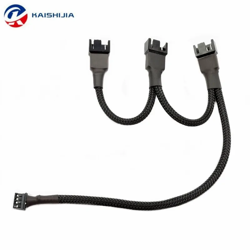 Premium PH2.0 Mini 4Pin to 3 Port 4-Pin PWM Daisy Chain Fan Splitter ...