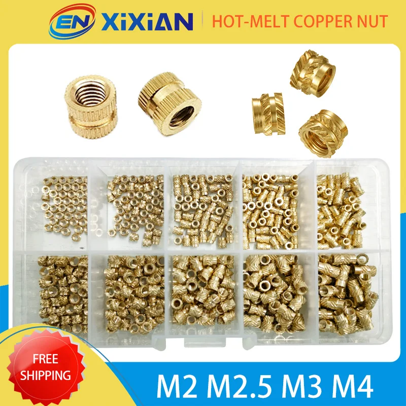 3D-Printer-Plastic-Insert-Nut-M2-M2-5-M3-M4-Brass-Set-Threaded ...