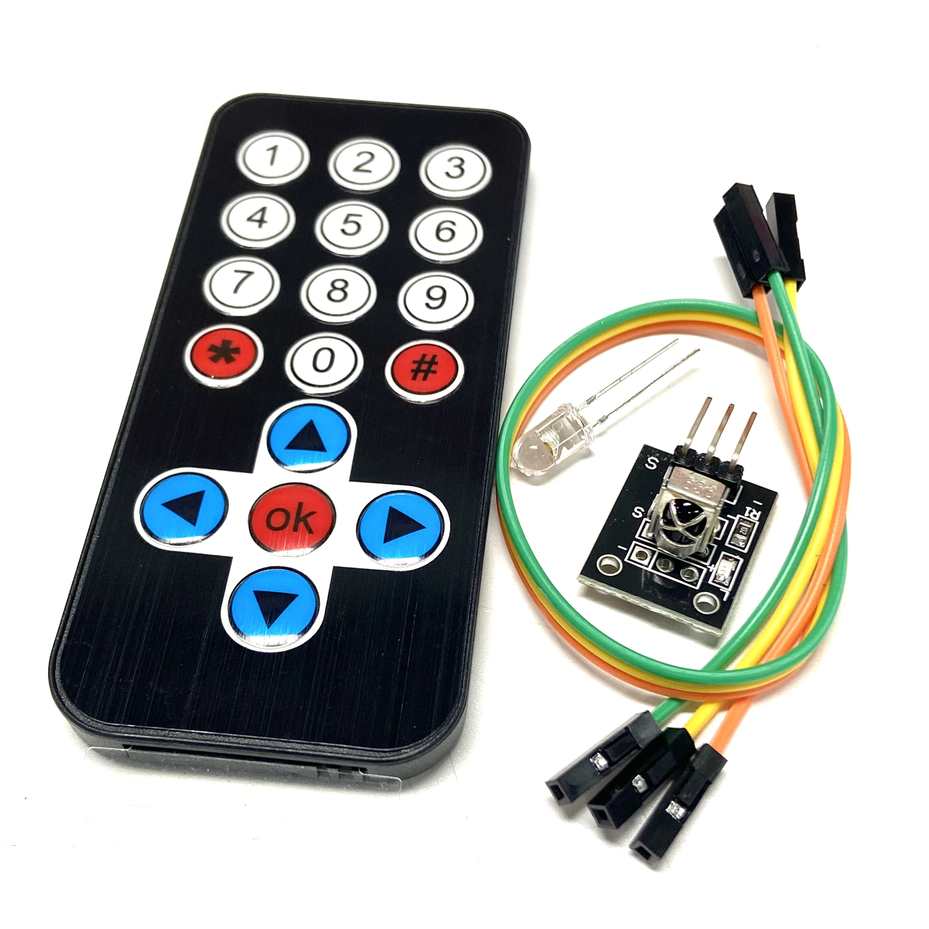 HX1838 Infrared Wireless Remote Control Kit Remote Control Robot Remote ...