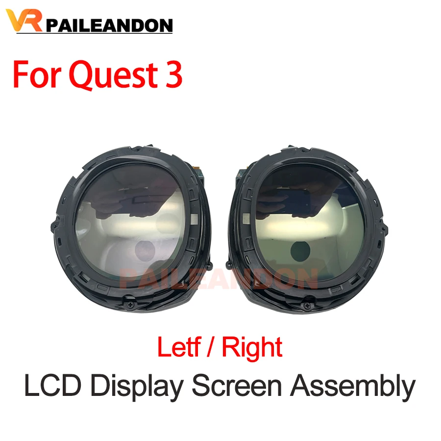 Oculus Quest 3 VR 헤드셋 LCD 디스플레이 스크린 렌즈 어셈블리 수리 부품 교체 용 기존 VR LCD 디스플레이 ...
