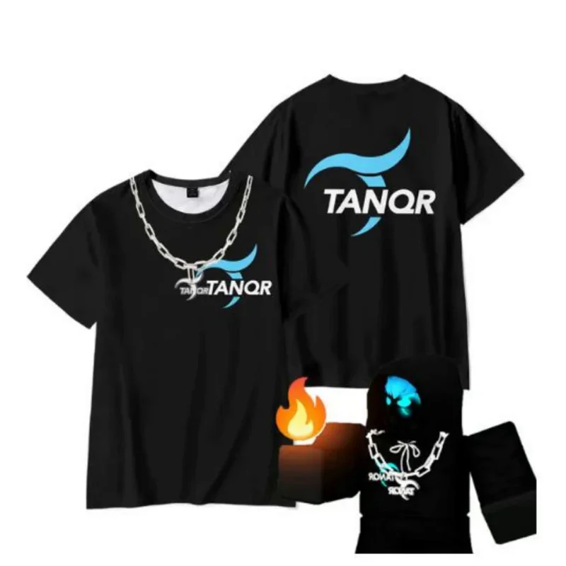 Tanqr-Merch-Fake-Necklace-3D-Print-T-Shirt-for-Adult-and-Kids-Summer ...
