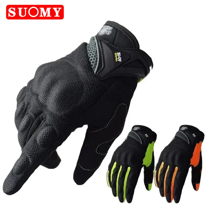 SUOMY-Breathable-Full-Finger-Racing-Motorcycle-Gloves-Quality-Stylishly ...