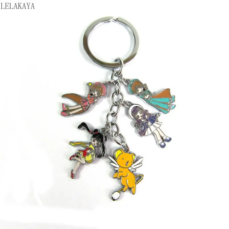 5pcs/set Japan Anime Kinomoto Sakura Card Captor Sakura Action Figure ...