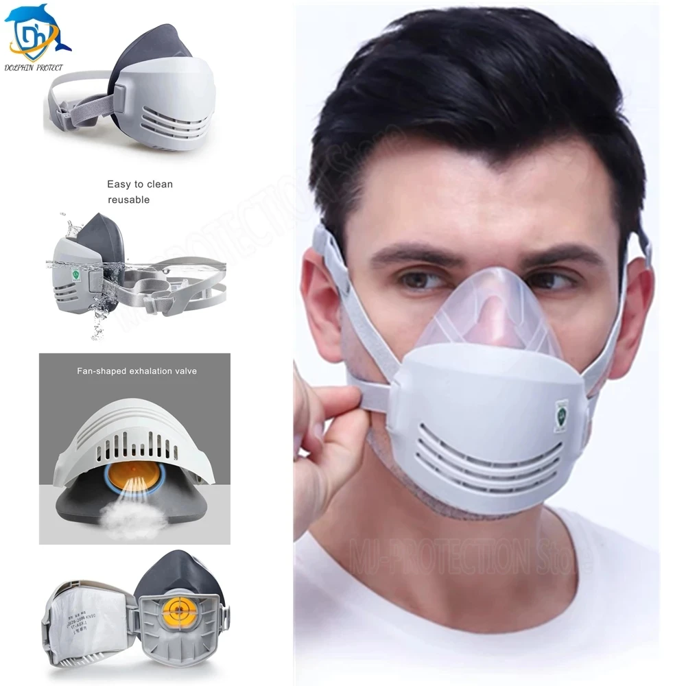 20pcs-filter-dust-mask-respirator-half-face-dust-mask-anti-industrial ...