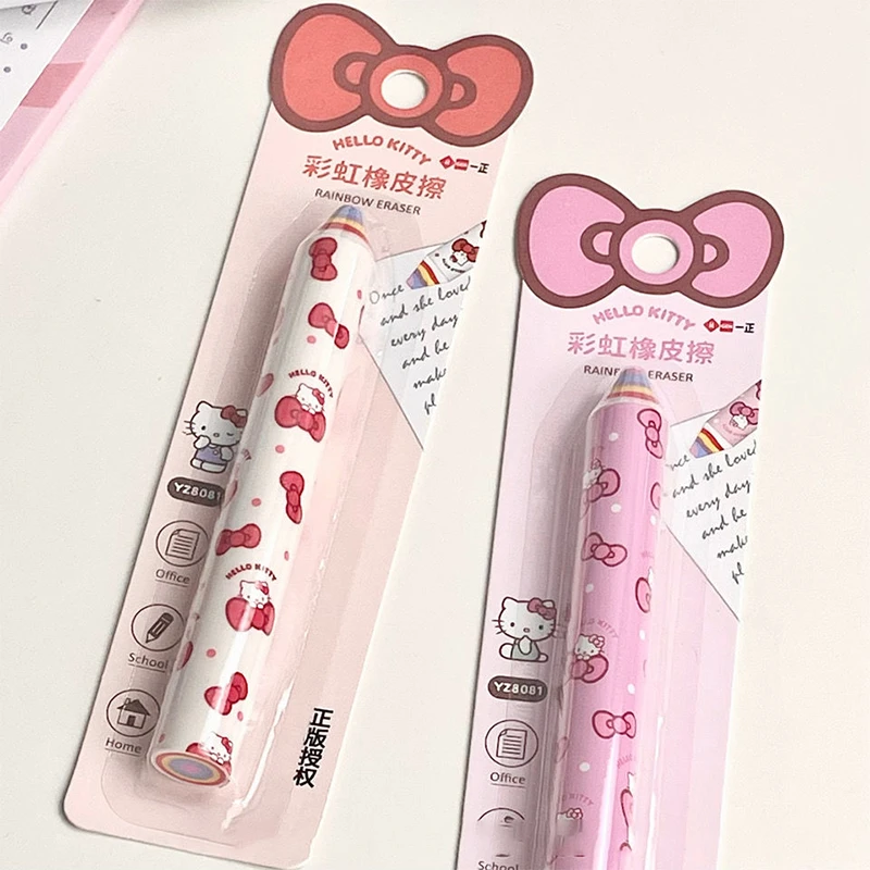Anime Sanrio Hello Kittys Eraser Kawaii Pattern Student Cute Stationery ...
