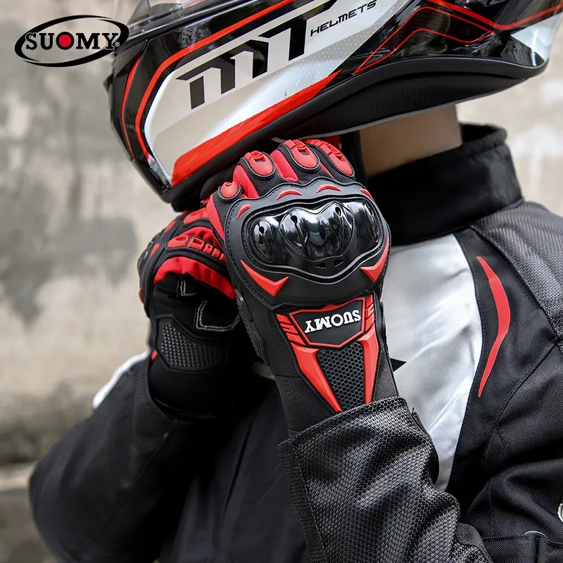 SUOMY-Autumn-Motorcycle-Gloves-Windproof-Men-Motorbike-Riding-Glove ...