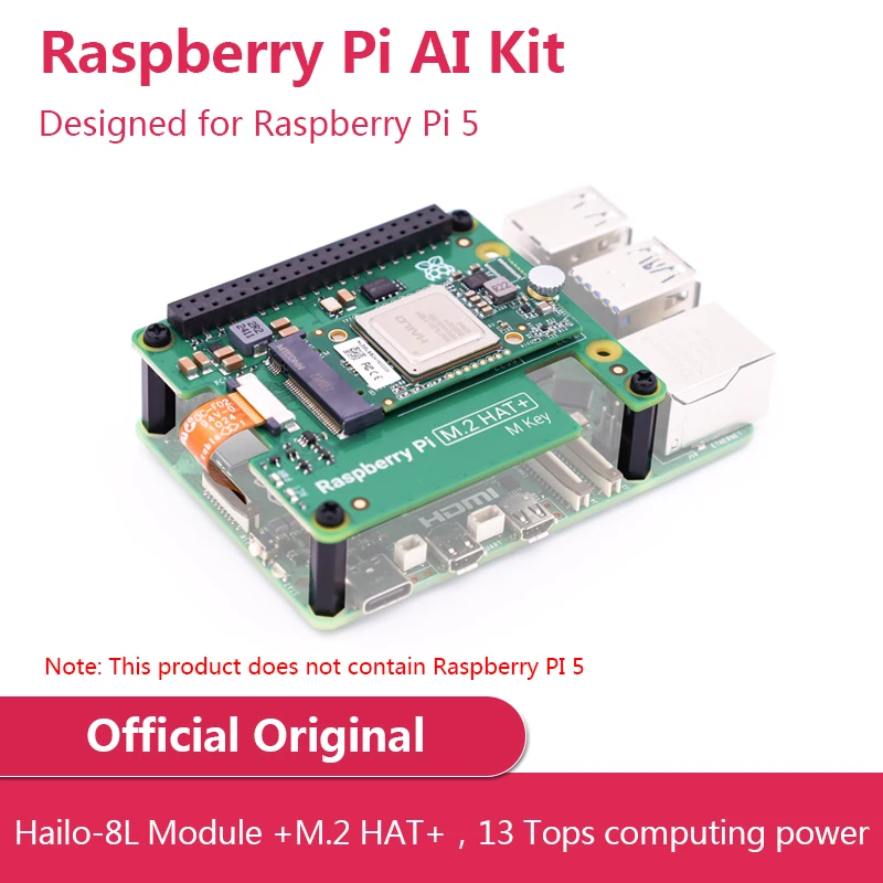 Official-Original-Raspberry-Pi-AI-Kit-Hailo-8L-Module-with-M-2-HAT-13 ...