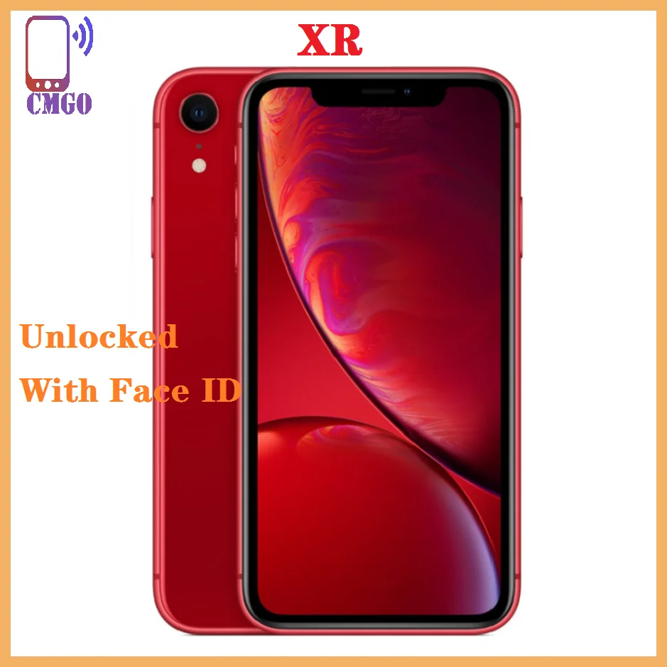 IPhone-XR-tel-fono-m-vil-Original-desbloqueado-smartphone-con-3GB-RAM ...