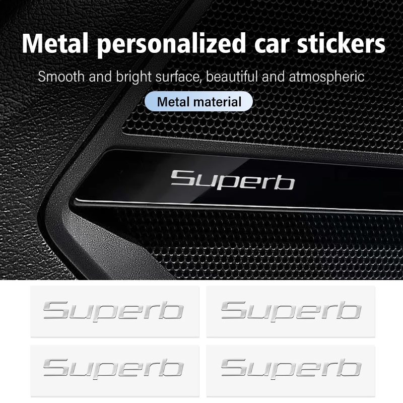 8pcs-3D-Metal-Car-Emblem-Logo-Decorative-Sticker-Badge-Decal-For-Skoda ...