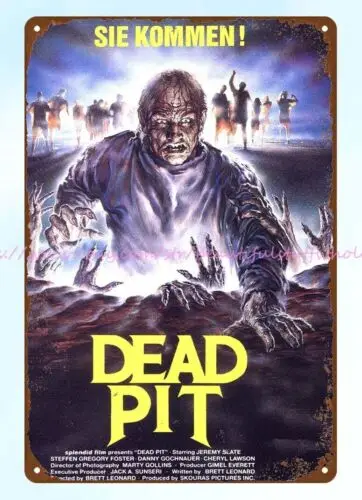 1989-Dead-Pit-horror-movie-poster-thriller-metal-tin-sign-western-home ...