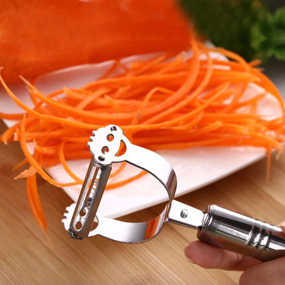 Econome,Éplucheur de légumes multifonction en acier inoxydable,2 pièces ...