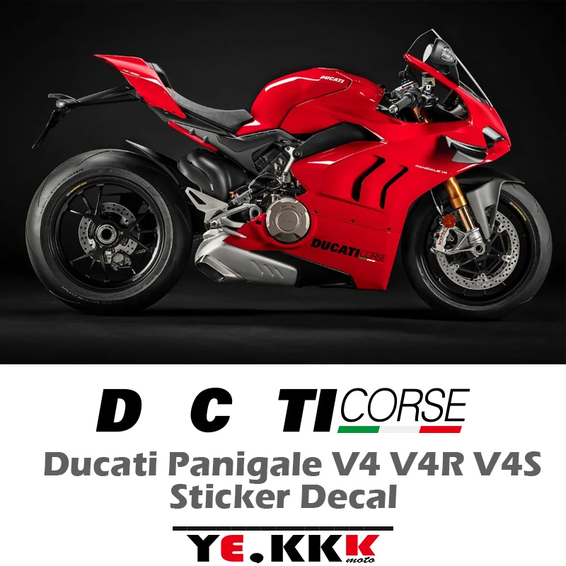 For DUCATI Panigale V4 V4S V4R V4SP Fairing Sticker Decal Cutout Custom ...