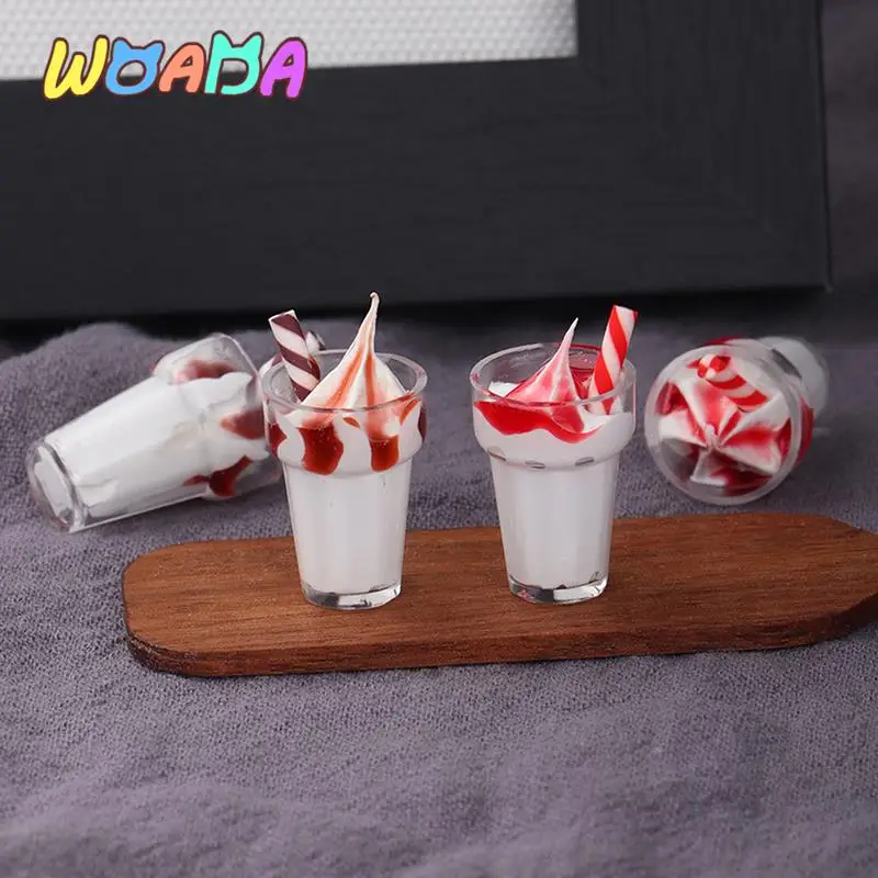 1-12-Dollhouse-Miniature-Ice-Cream-Cups-Doll-House-Kitchen-Food ...