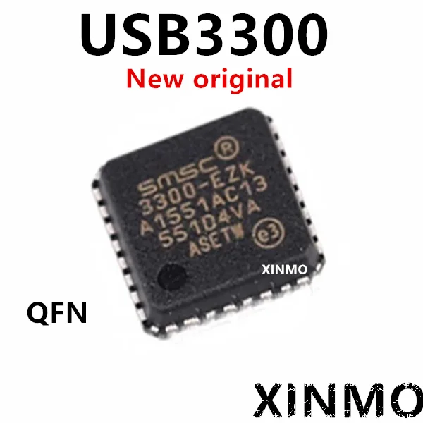1-10Pcs-Lot-USB3300-EZK-3300-EZK-high-speed-USB-host-QFN32-SMSC-new ...