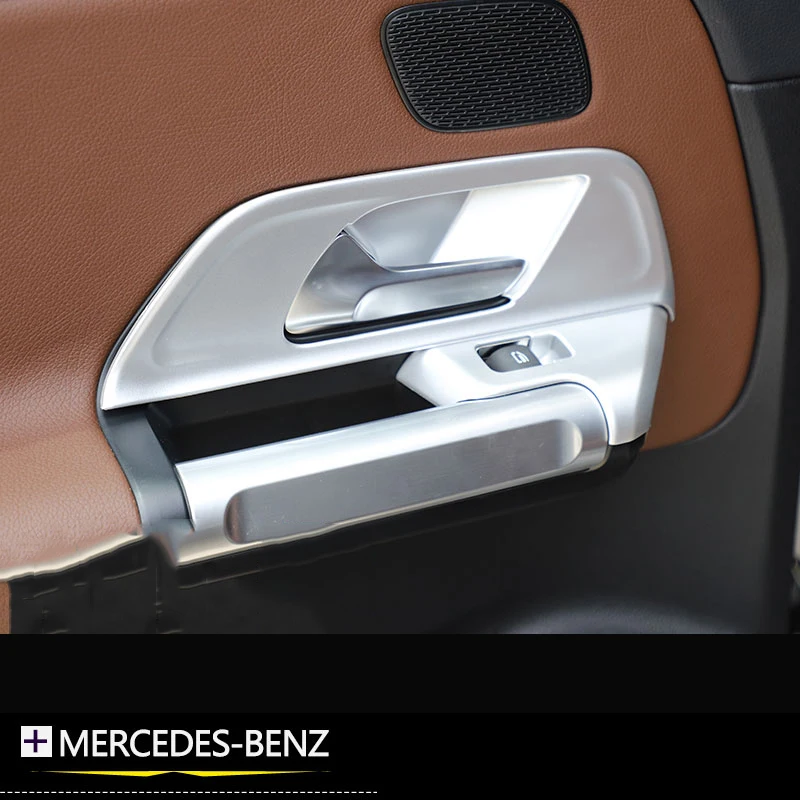 Car-Interior-Door-Handle-Bowl-Cover-Window-Lifter-Control-Panel-Chrome ...