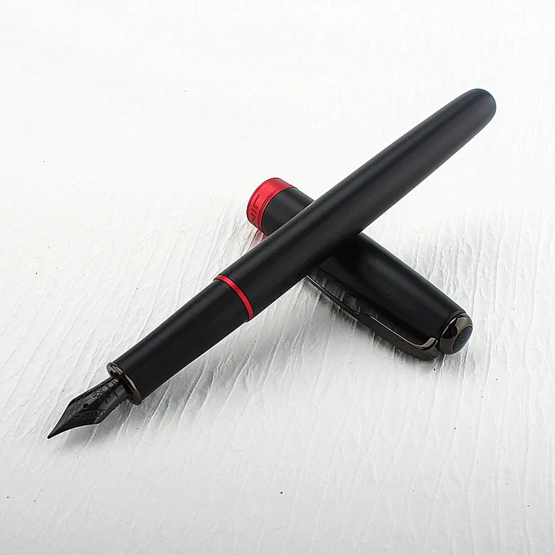 Luxury Quality Jinhao 75 Fountain Pen Matte Black Student Calligraphy ...