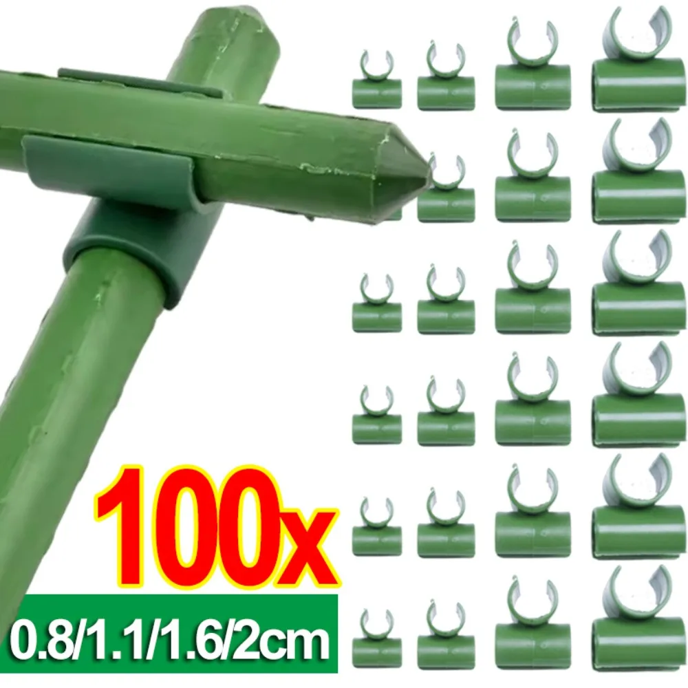 Plastic Plant Support Cross Clips Universal Garden Balcony Trellis ...