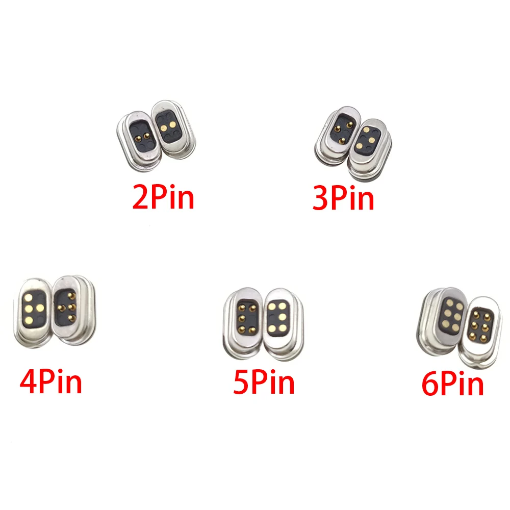 5V 2A 2Pin 3Pin 4Pin 5Pin 6Pin spacing 2.54mm DC Magnetic Pogo Pin ...