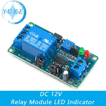 DC 5V 12V time relay module normally open delay relay timing timer relay control switch ...