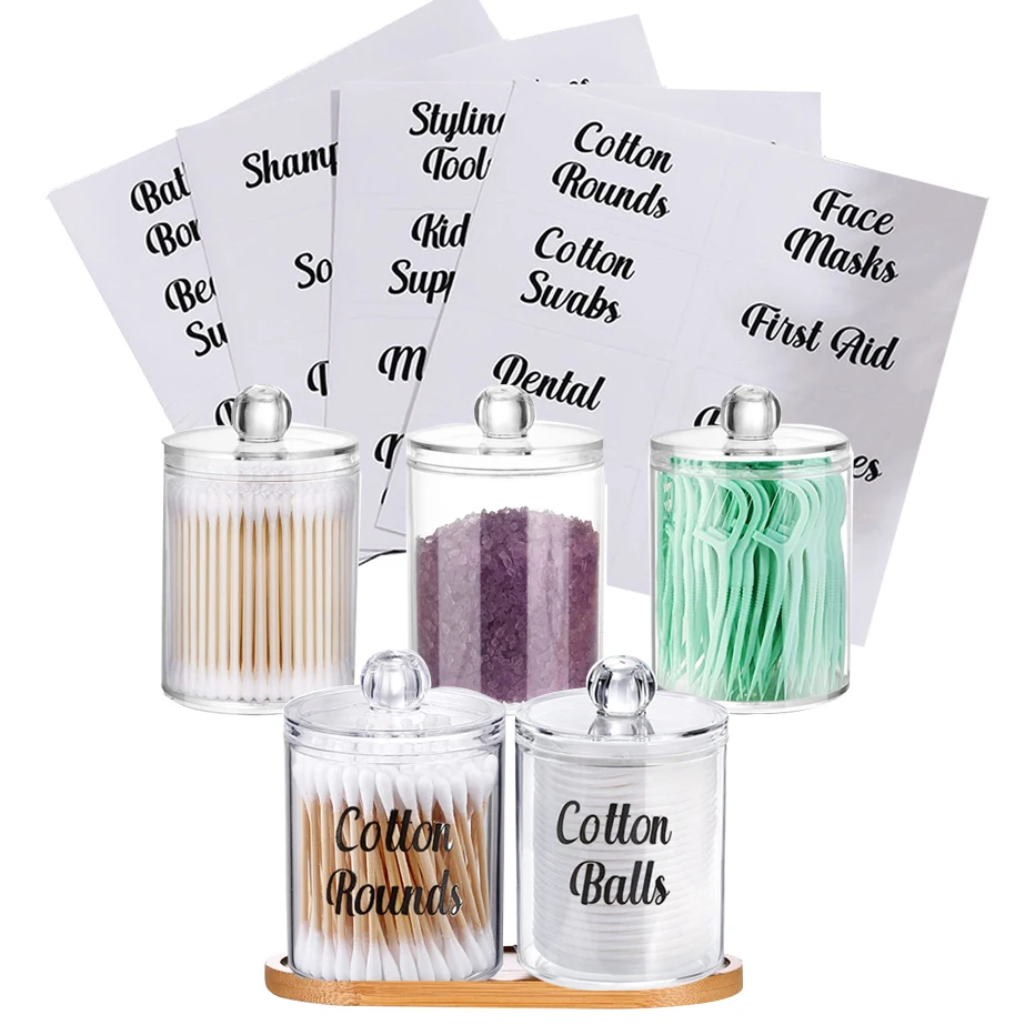 Cotton Balls Jar