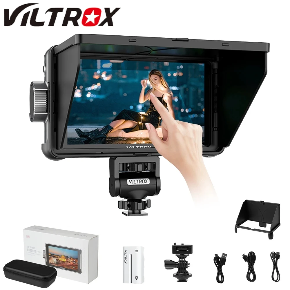 VILTROX-DC-550-Pro-Lite-Portable-Monitor-5-5-1920x1080-4K-Profissional ...