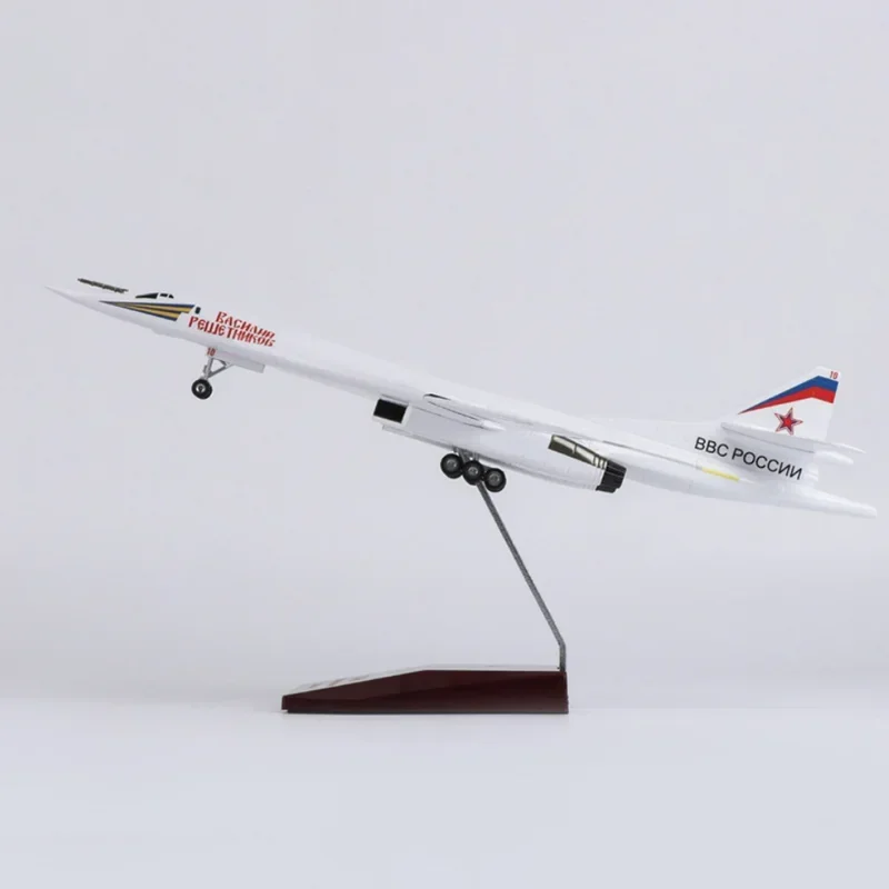 37CM 1/144 Scale For Tupolev TU160 TU-160 White Swan Swept Wing ...