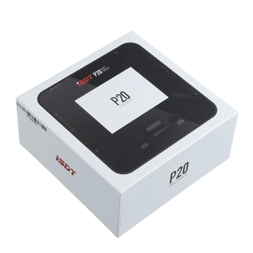ISDT P20 500WX2 20Ax2 Dual Channel Battery Balance Charger for Lilon ...