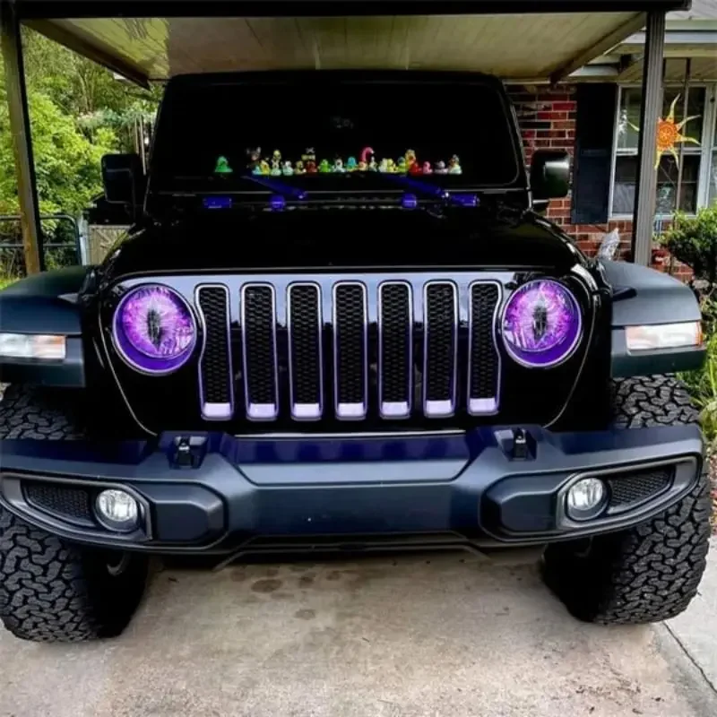 Beast-Eyes-Headlight-Decals-3d-Realistic-Beast-Eyes-Light-Sticker ...
