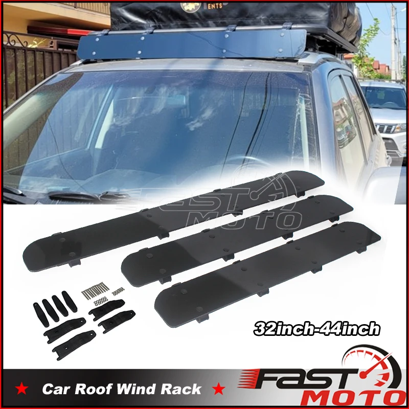 Universal-Car-Top-Roof-Rack-Windshield-32inch-Long-Air-Deflector-Roof ...