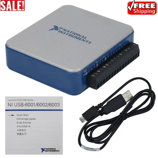 NI USB-6003 782608-01 Multifunction DAQ Data Acquisition, 48% OFF
