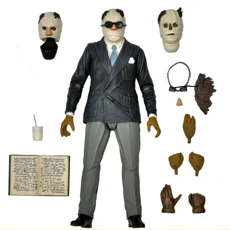 In Stock NECA Toys The Invisible Man 7" Action Figures Decoration Gift ...