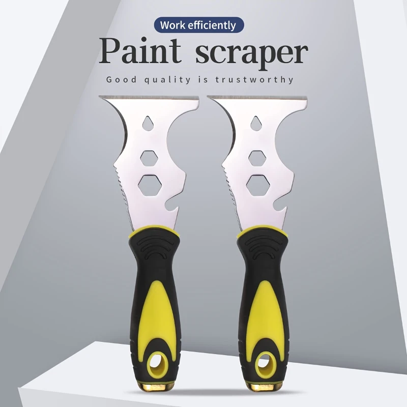 15-in-1-Paint-Scraper-Set-Stainless-steel-cement-shovel-with-Hammer ...