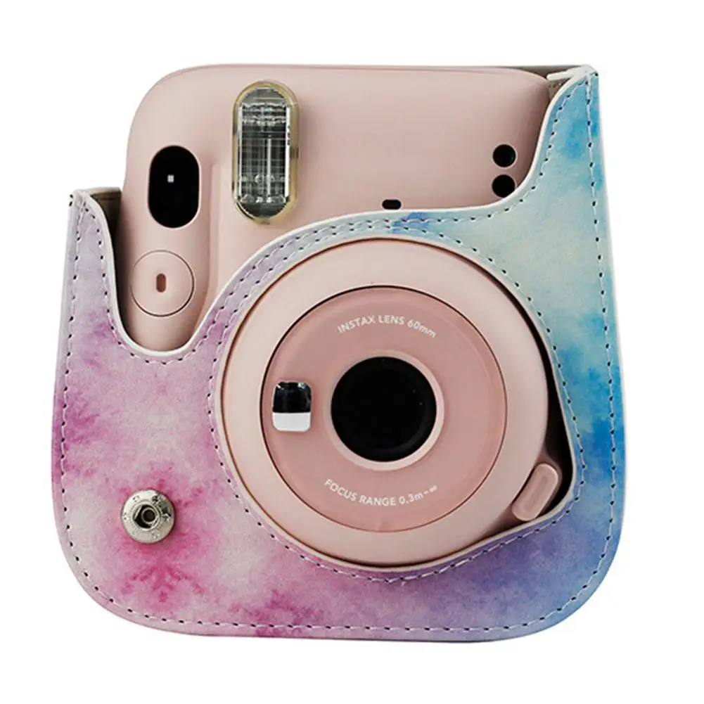 For Fuji Instax Mini 11 Instant Camera PU Leather Protective Camera Bag ...