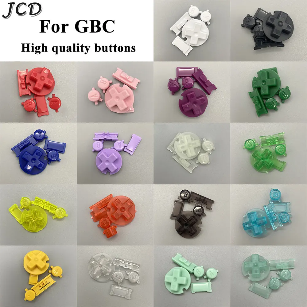 JCD-1set-For-Gameboy-Color-GBC-High-Quality-Button-A-B-D-pad-Direction ...