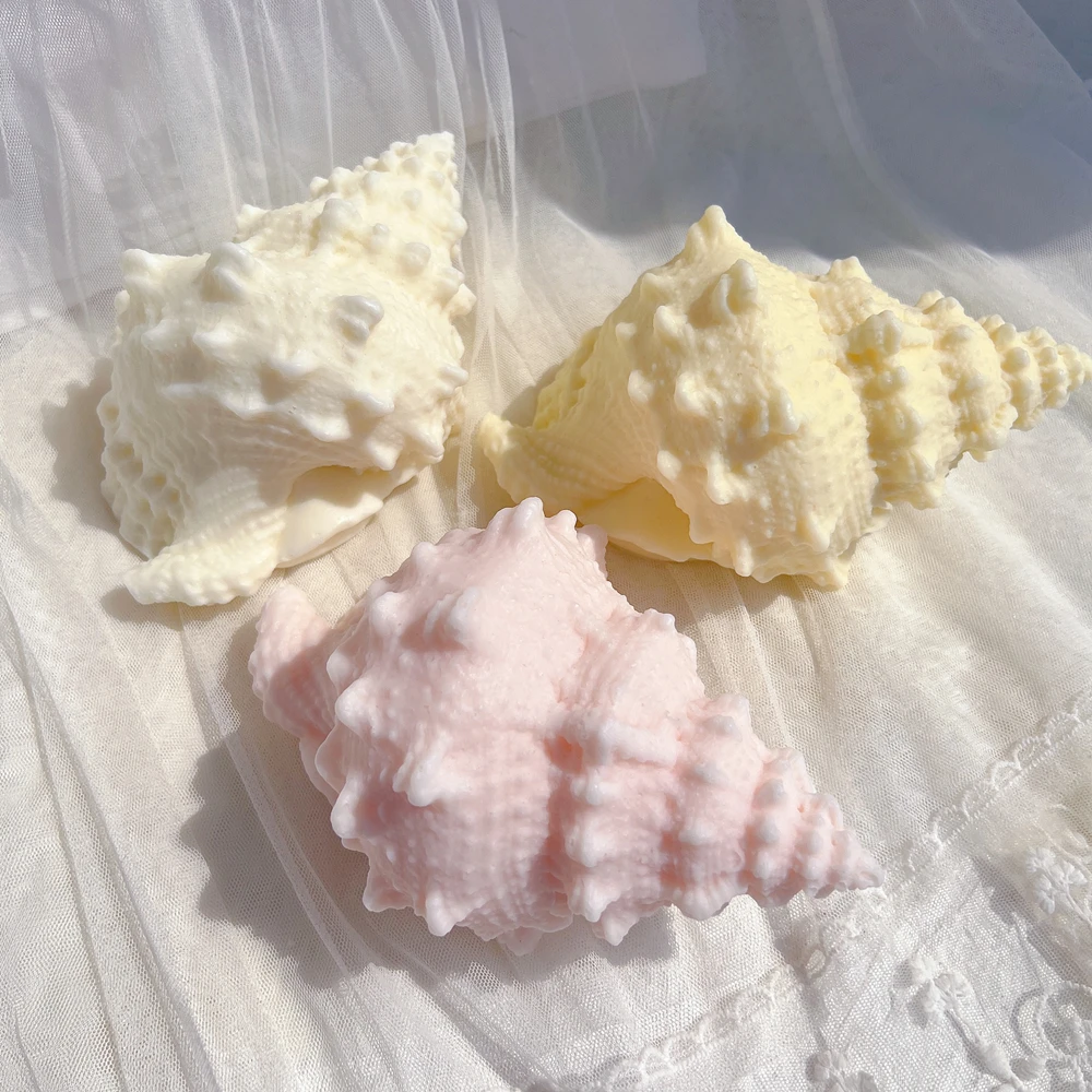 Mouthed-Spikey-Conch-Resin-Silicone-Mould-Sea-Shell-Candle-Molds-Murex ...