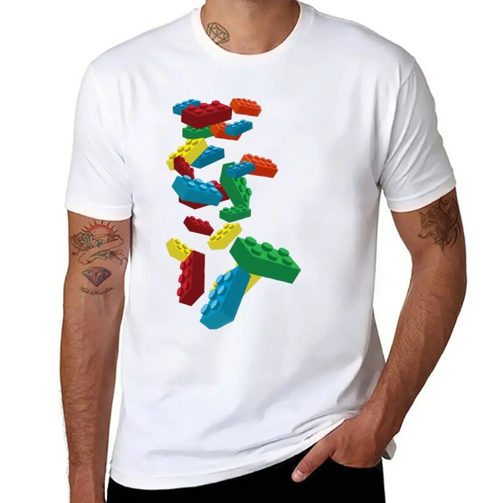 Falling-Legos-T-Shirt-shirts-graphic-tees-sports-fans-hippie-clothes-t ...