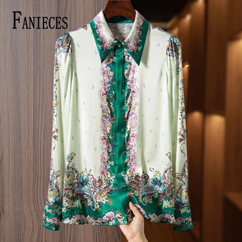 FANIECES-Fashion-Baroque-Women-Shirt-Long-Sleeve-Slim-Vintage-Blouse ...