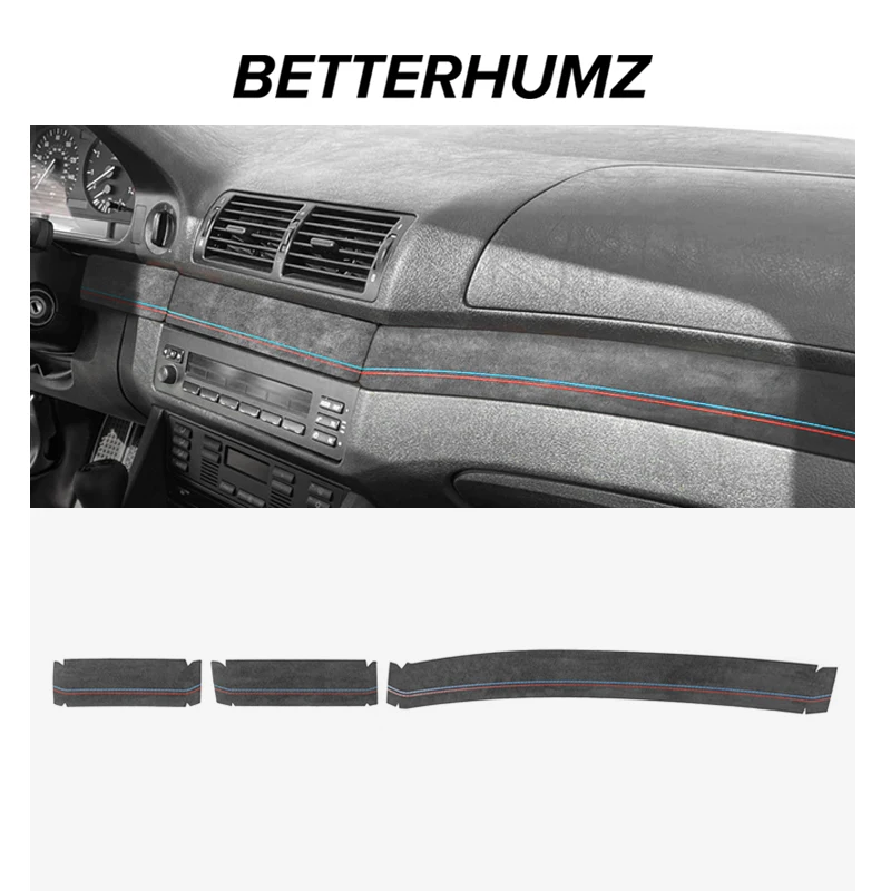 For-BMW-E39-Series-5-Made-of-Alcantara-Car-Interior-Dashboard-Panel ...