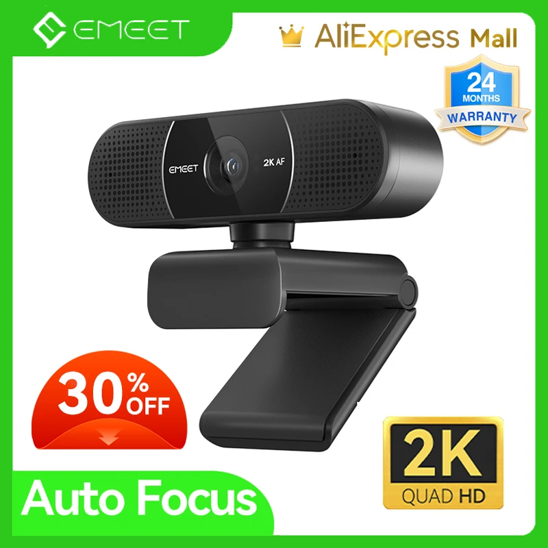 Webcam-2K-Web-Camera-1080P-Streaming-Camera-TOF-Autofocus-EMEET-C960-2K ...