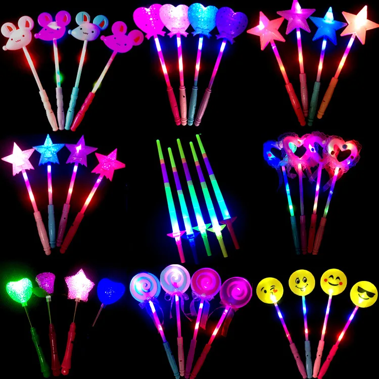 Glowing-Stick-Magic-Stick-Glow-Stick-Flashing-Fairy-Stick-Night-Market ...