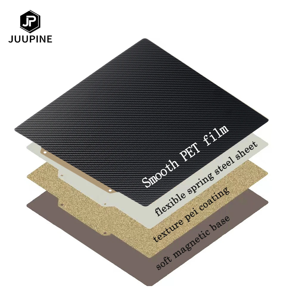 pei sheet 310x310 Double Sided Texture PEI +PET Magnetic Build Plate ...