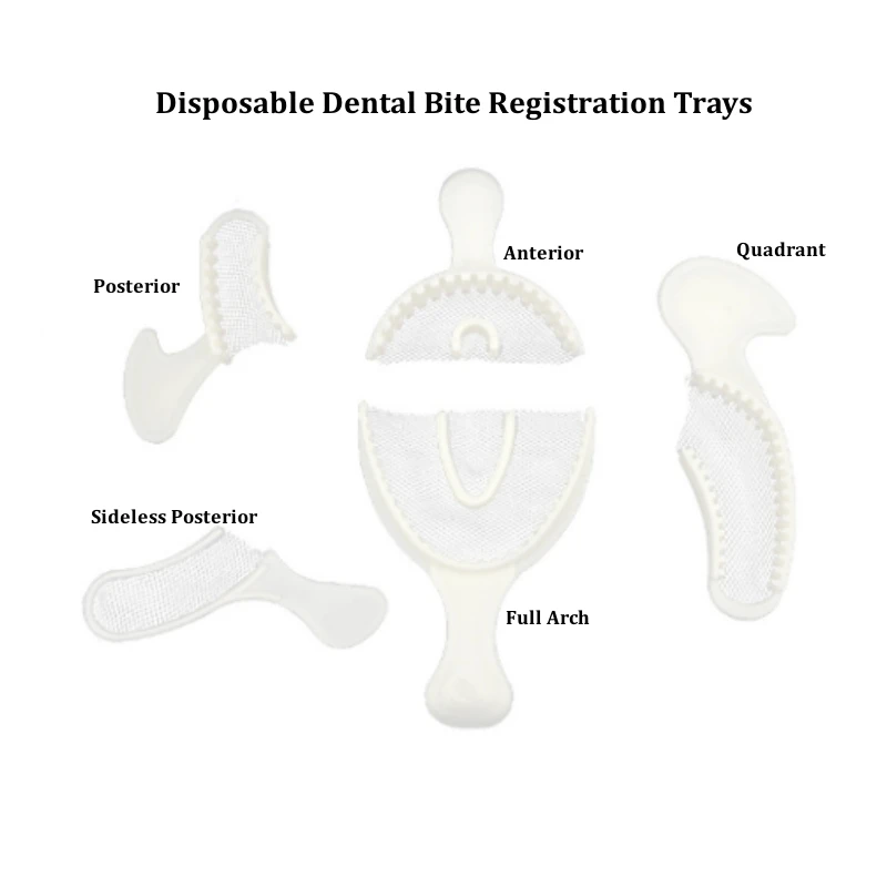 5-Sizes-Impression-Trays-Mouth-Tray-for-Teeth-Molds-White-Bite ...